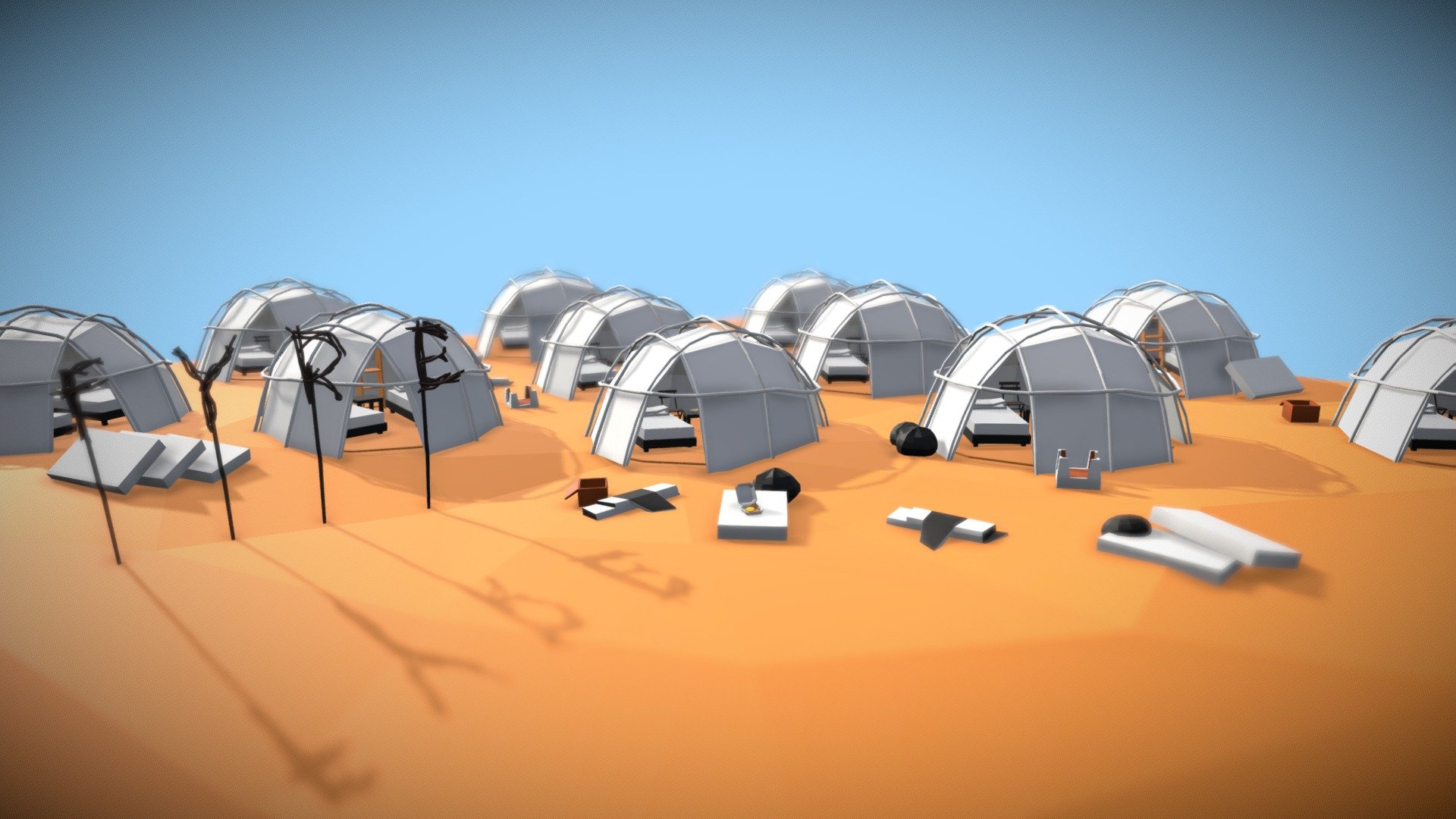 Fyre Festival - Download Free 3D model by tipatat [1bc32e9] - Sketchfab