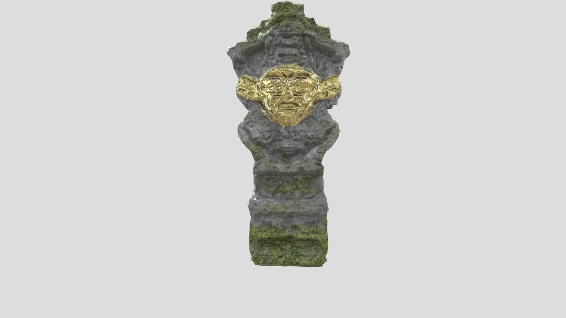 maya statue - 3D model by thutroi [1bc5e82] - Sketchfab