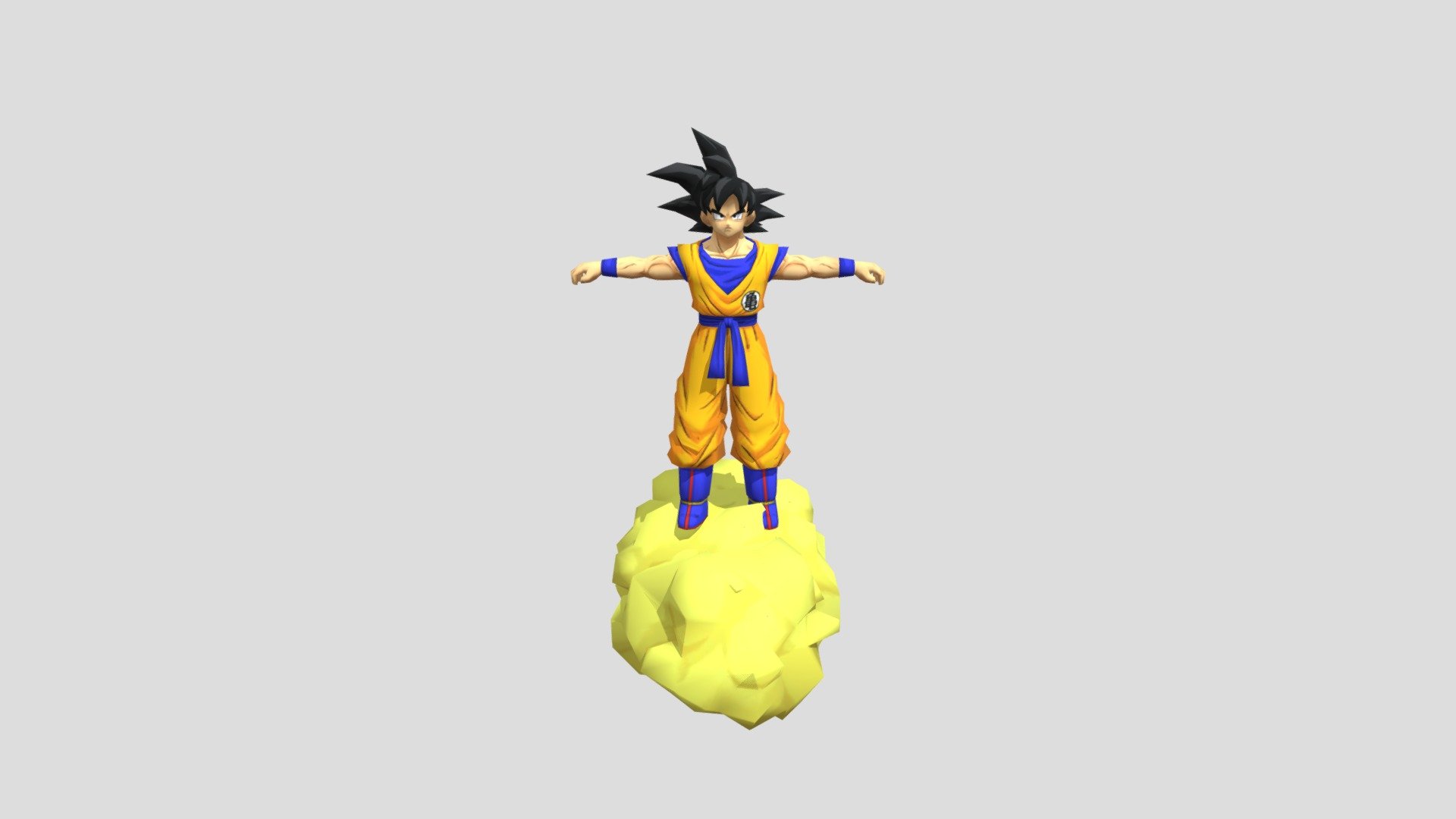 goku - Download Free 3D model by julianbarso1 [1bc7aae] - Sketchfab