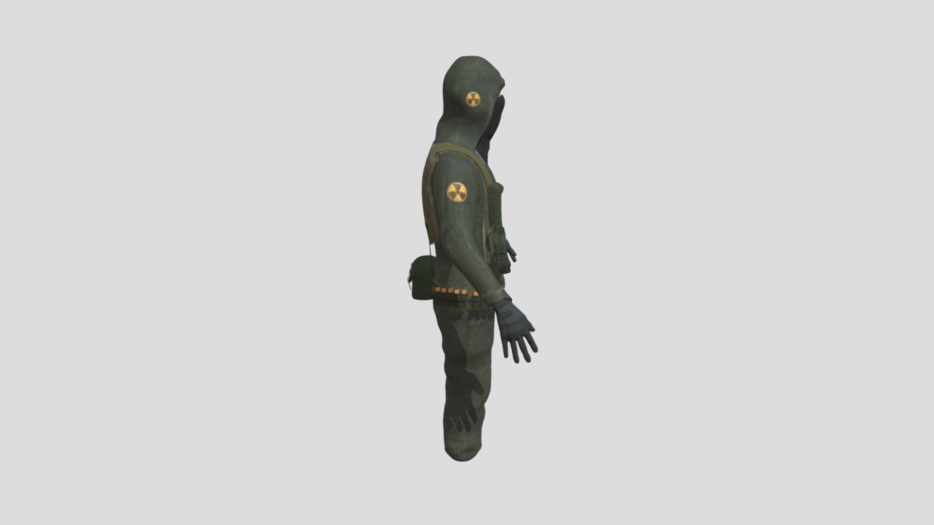 StalkerModel GameReady 2K textures - Download Free 3D model by Shawerma ...