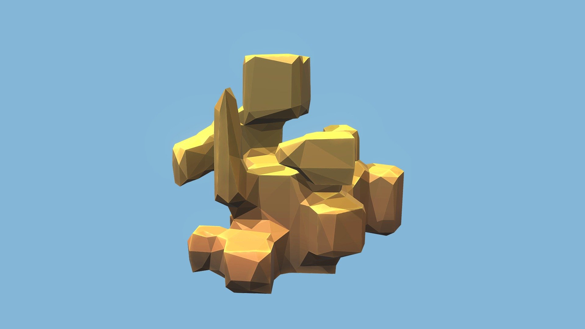 Low Poly Canyon/Desert Block - Download Free 3D model by a-python ...