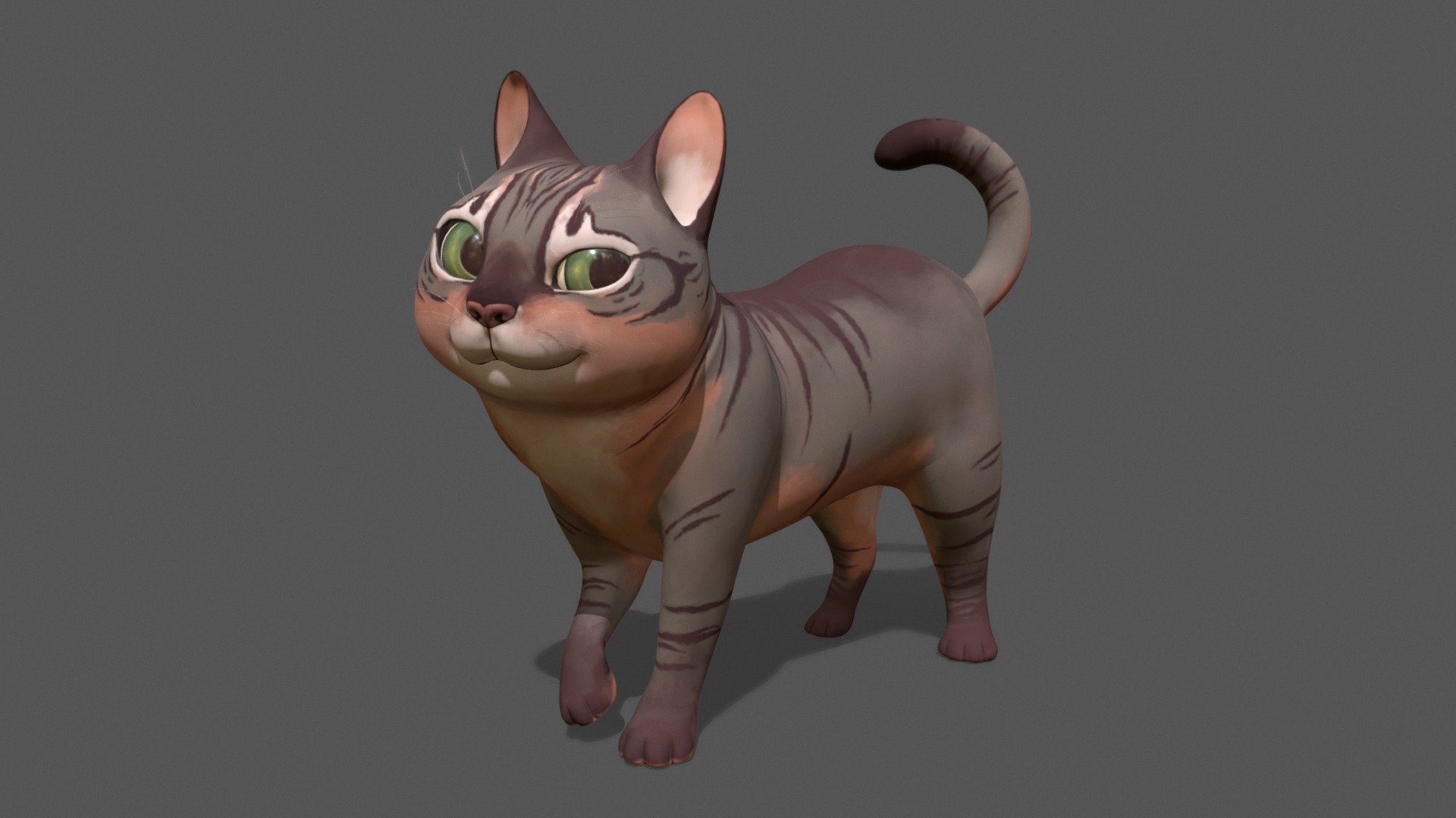 Cat - 3D model by Magdaaaaa [1bcacbb] - Sketchfab