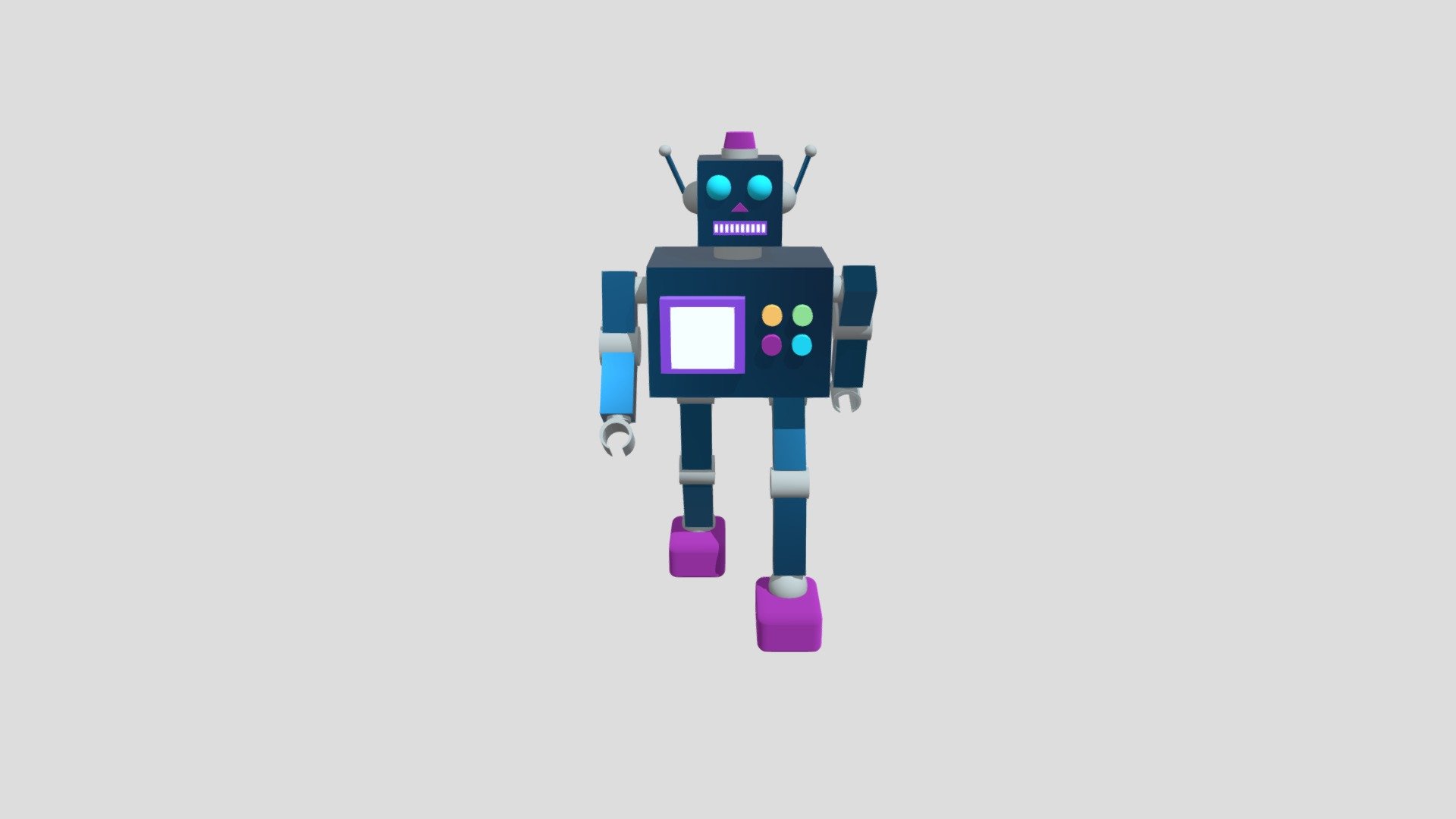 Robot dancing Hip Hop - Download Free 3D model by garcia.gael [1bcd341 ...