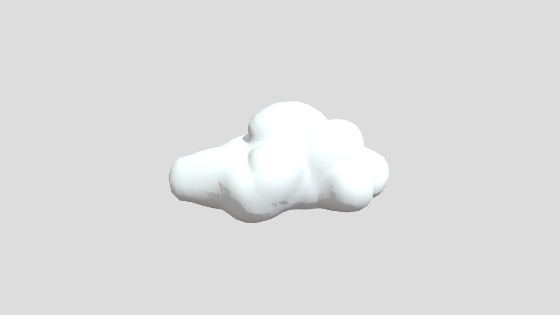 cloud - 3D model by zhangbai [1bcfc95] - Sketchfab