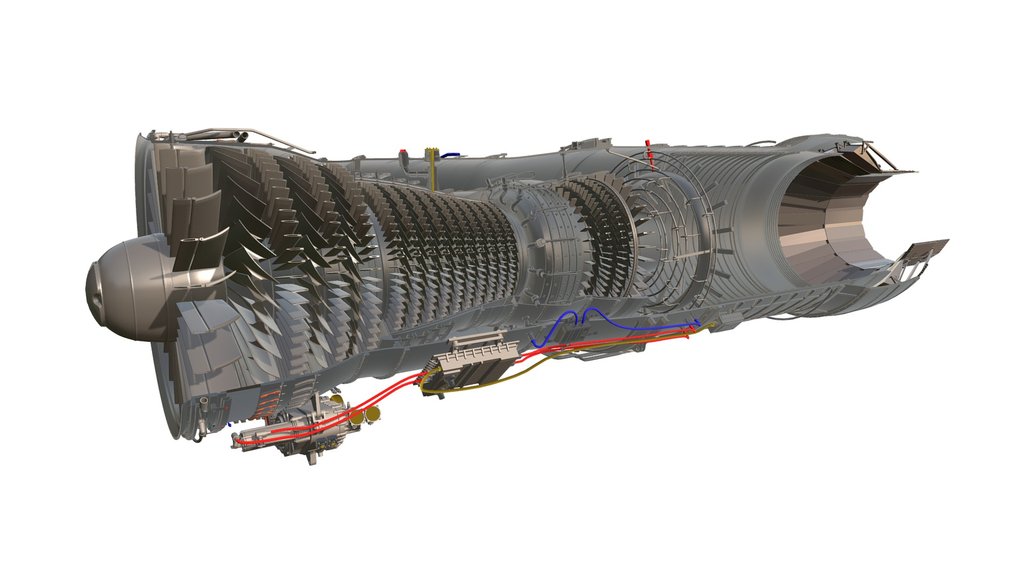 Jet engines - A 3D model collection by eandrey.com - Sketchfab