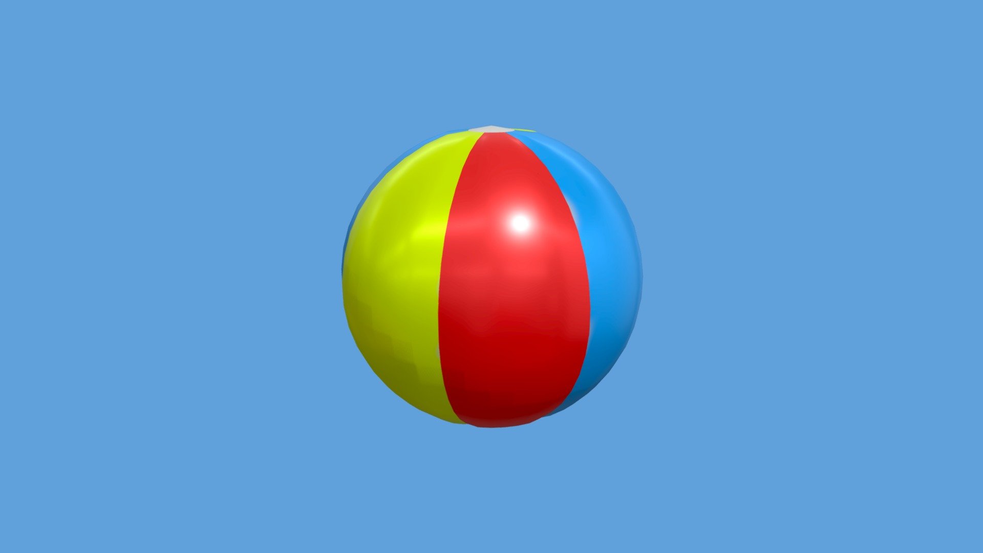 Simple Beachball - 3D model by Crit (@Cit99) [1bd0897] - Sketchfab