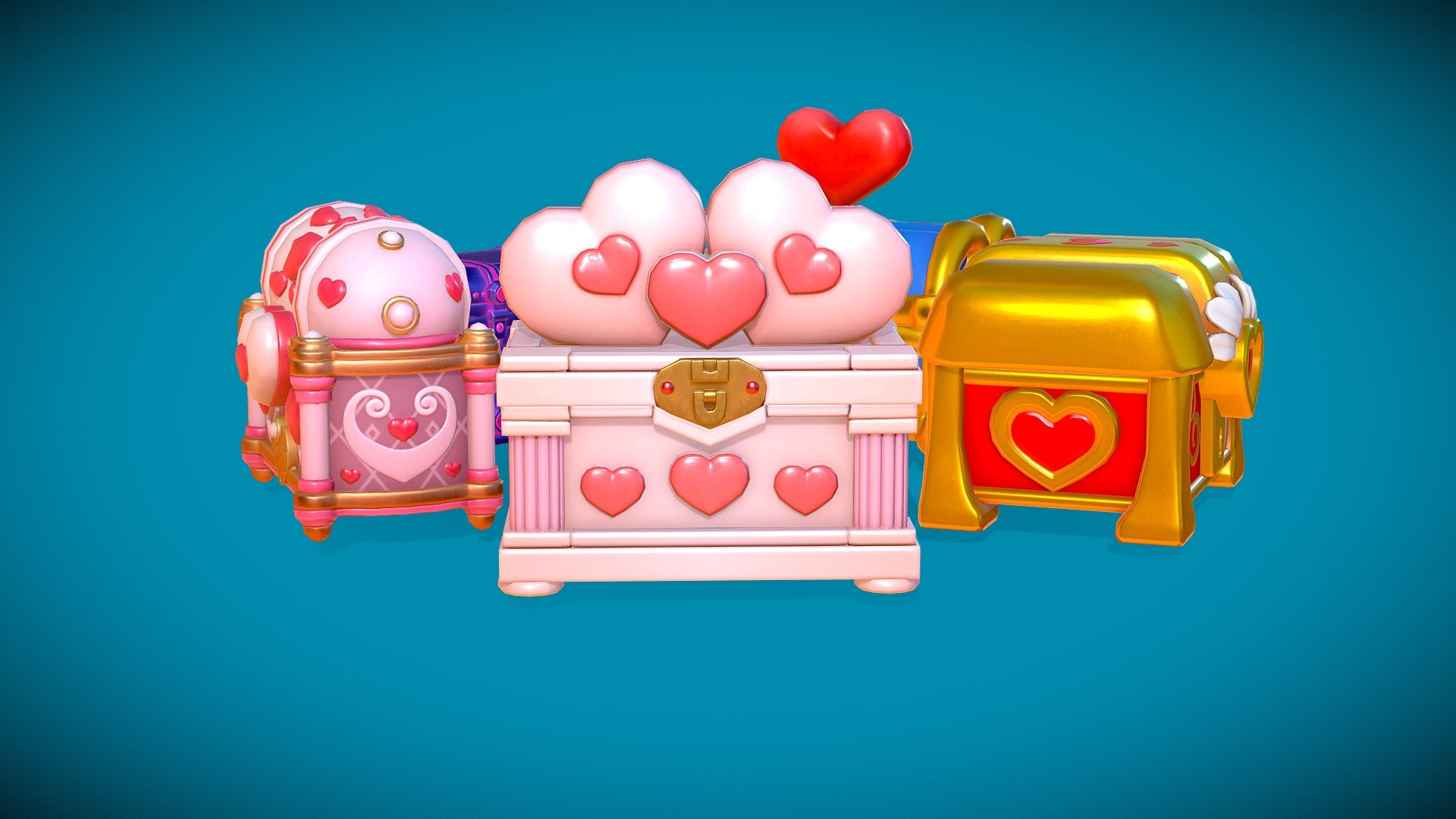 Treasure Chest - 3D model by Steytik [1bd24c8] - Sketchfab