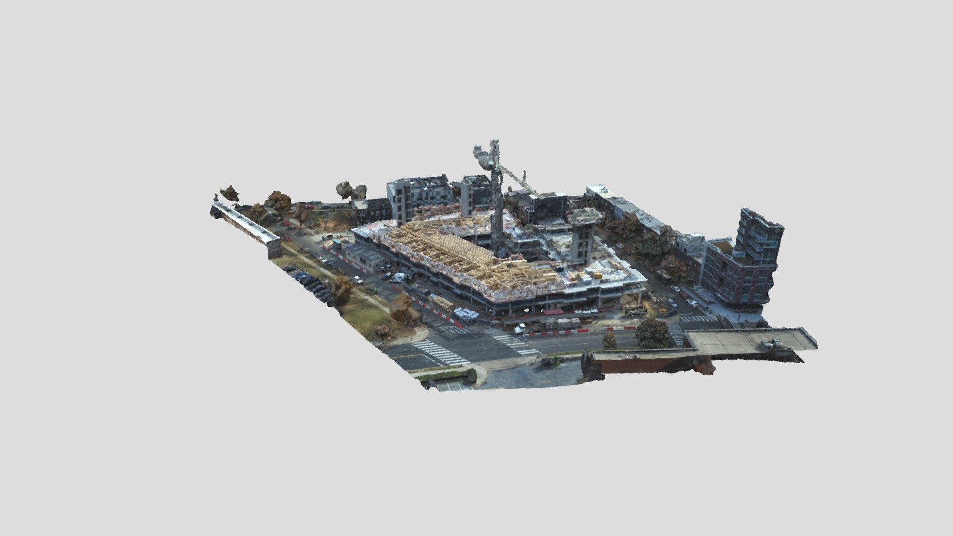 Modera H Street Construction - 3D model by Hover Solutions, LLC ...
