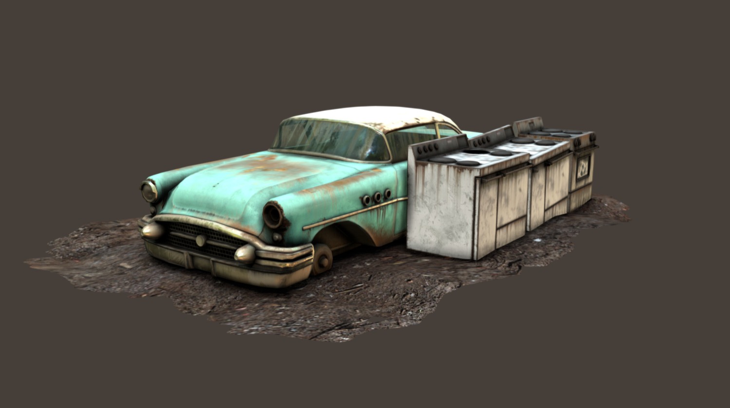 Simple Scrapyard - 3D model by Renafox (@kryik1023) [1bd3700] - Sketchfab