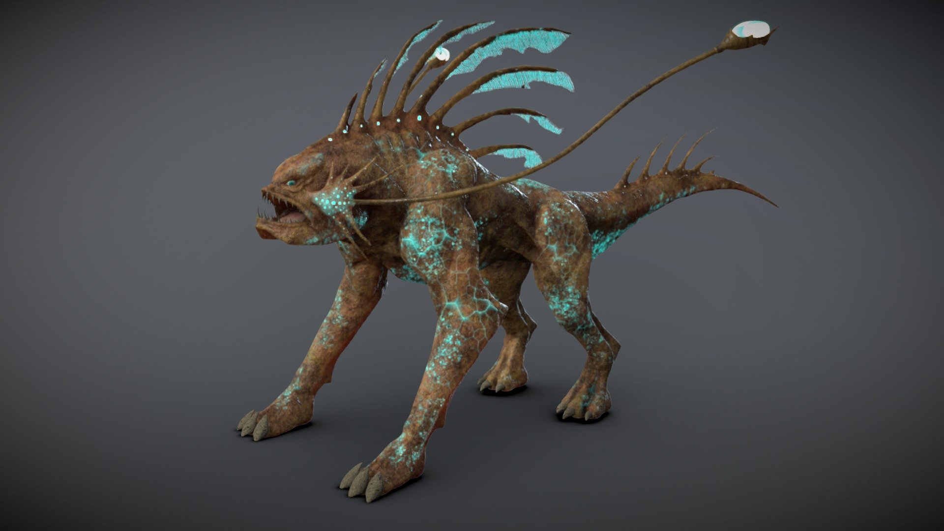 Port 7 Creature - 3D model by adzanic [1bd481b] - Sketchfab