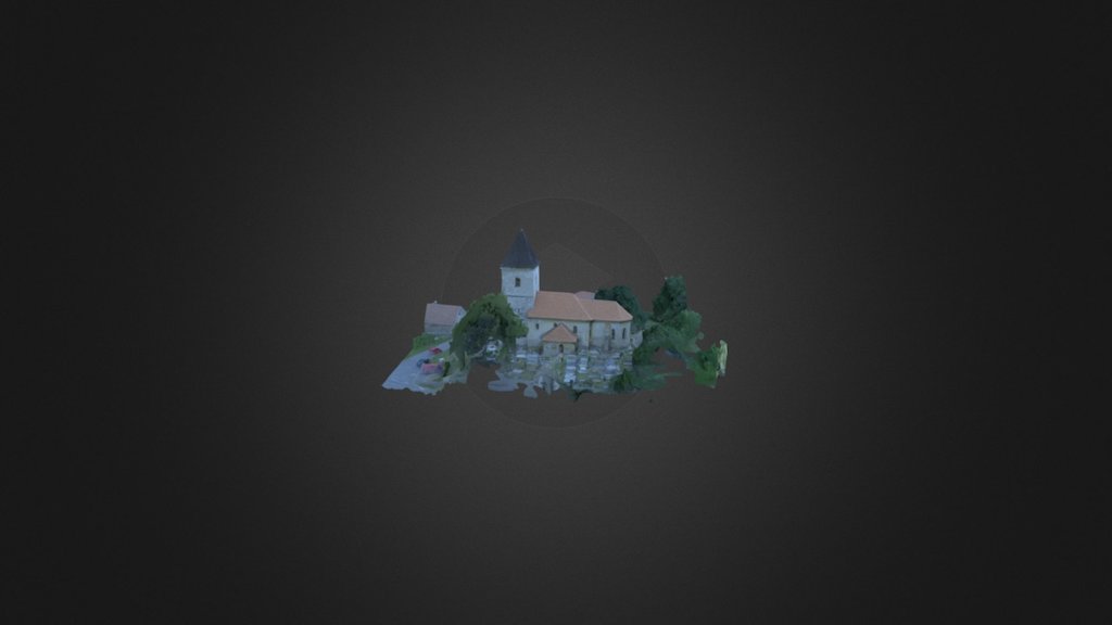 Church in Lazany - Download Free 3D model by Institute of Archaeology ...