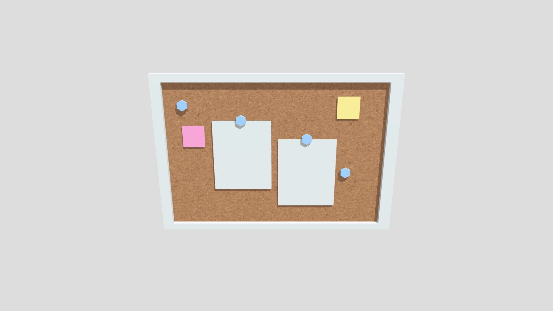 Pin Baord - Download Free 3D model by digitalsocietyschool [1bd54fd ...