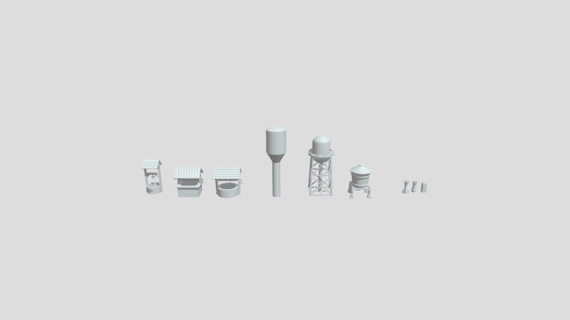 All_ Siluets - Download Free 3D model by tshkarin [1bd5dbf] - Sketchfab