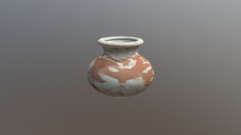 Marble Pot - 3D model by Nicol (@NicolPan) [1bd6441] - Sketchfab