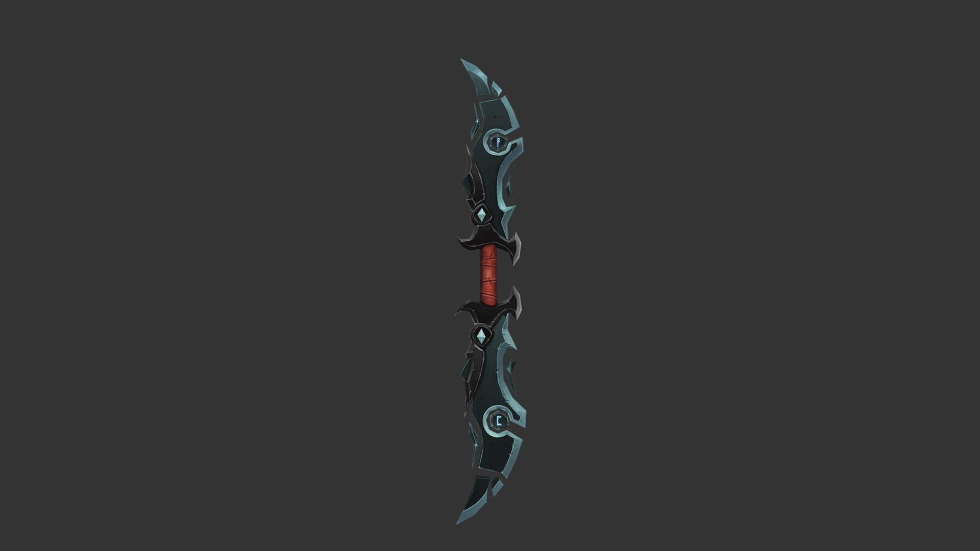 Sword of Hod, God of Winter and Darkness - Download Free 3D model by ...