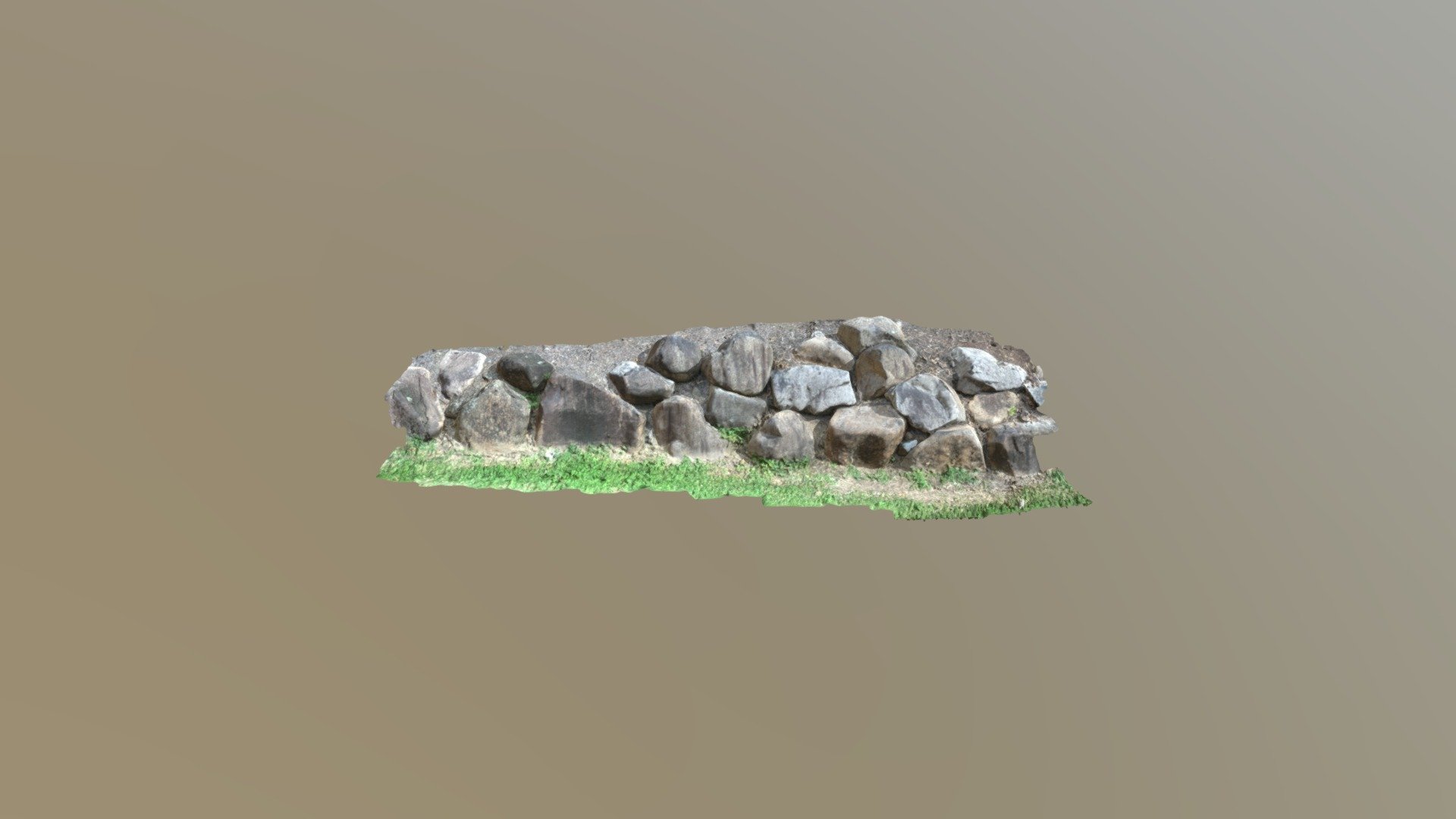 Rock Wall - 3D model by 84platypus [1bd7796] - Sketchfab