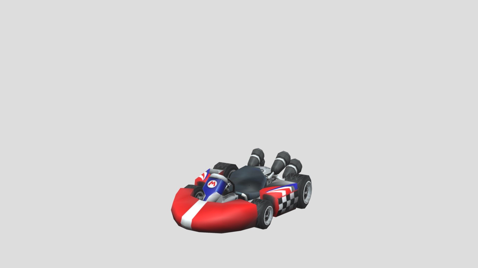 Wii - Mario Kart Wii - Standard Kart - 3D model by Unknown Person ...