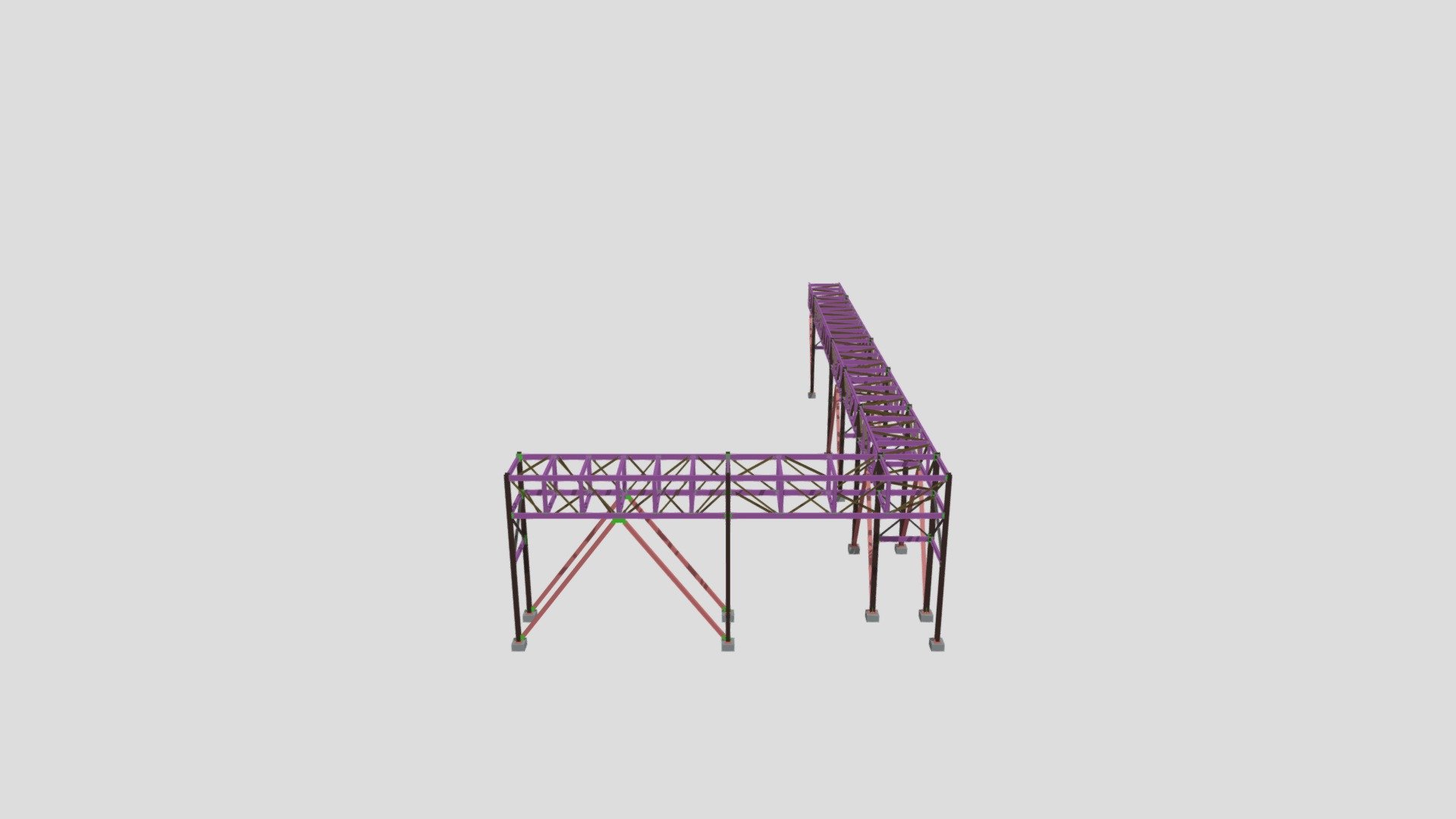 PIPE RACK - 3D model by jpsmttos [1bd790a] - Sketchfab