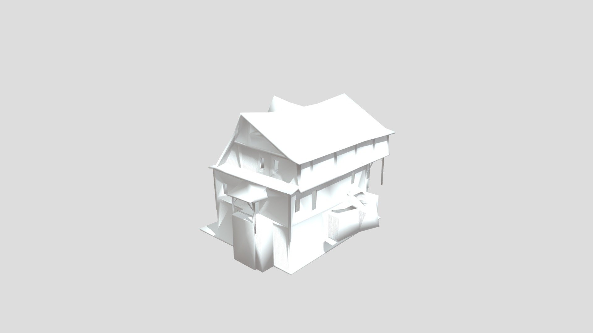 Low Poly Hello Neighbor 2 Beta House - Download Free 3D model by saitomiguelgamer [1bda73c ...