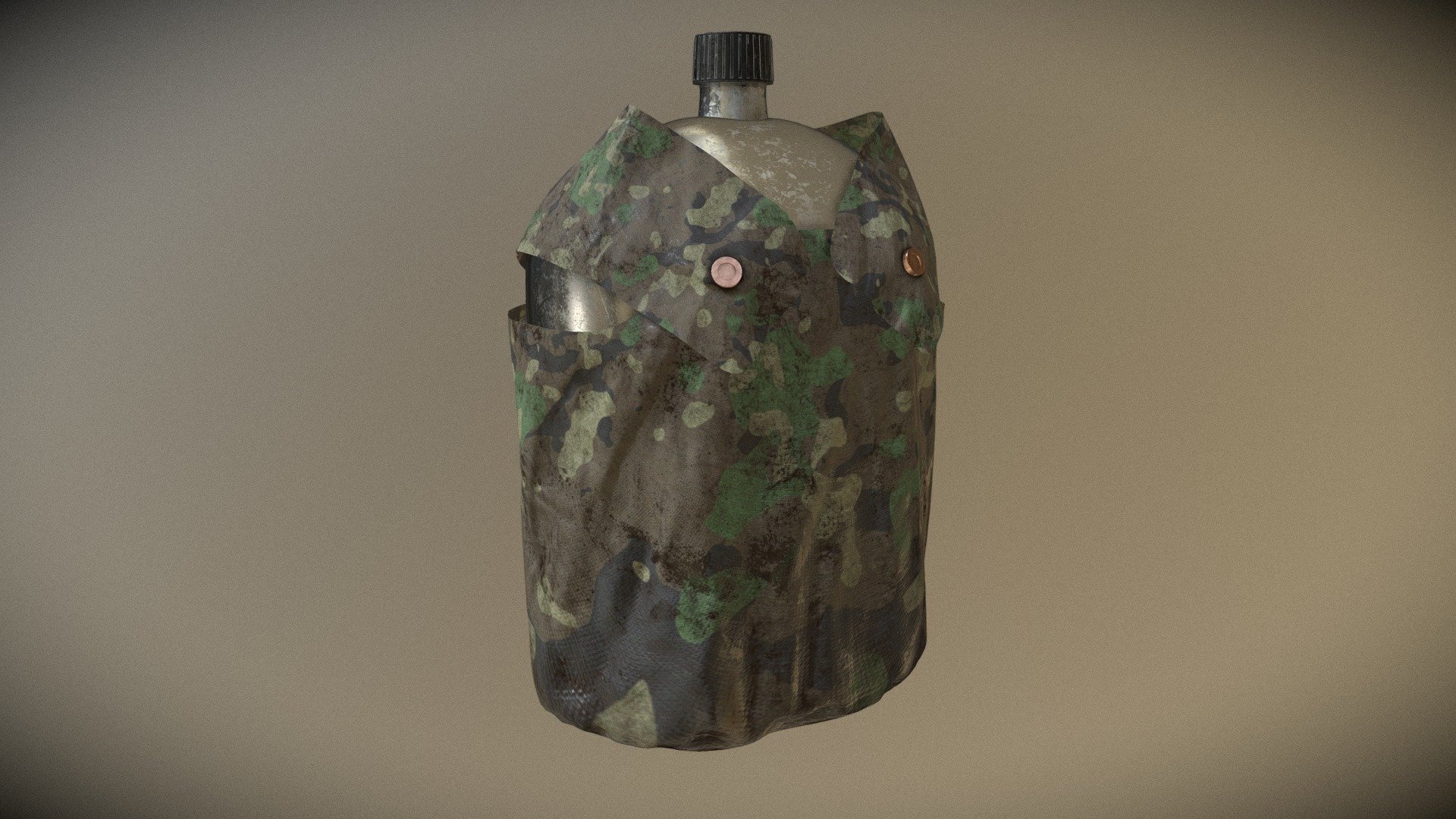 Army Canteen - 3D model by Decoder_pr0 [1bdbbe5] - Sketchfab