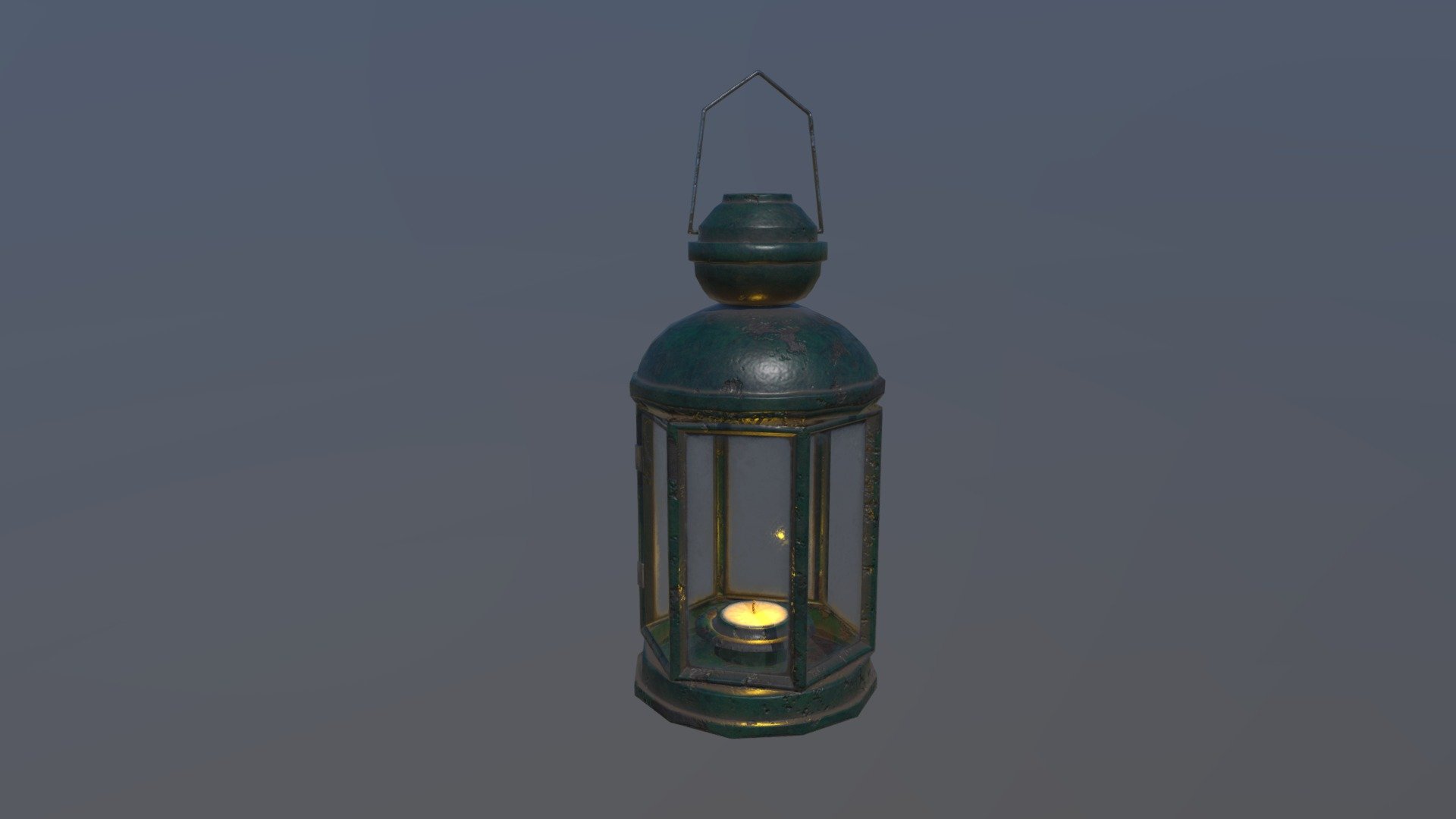 Metal hanging lantern - Download Free 3D model by Irina.Tuchna [1bdbe7e ...