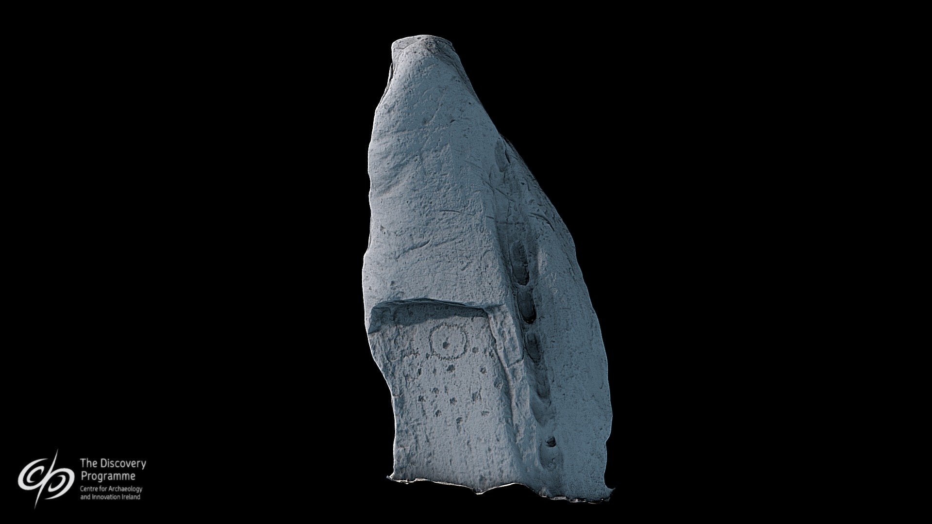 Orthostat T1.3, Dowth Hall Passage Tomb (PBR) - 3D model by The ...