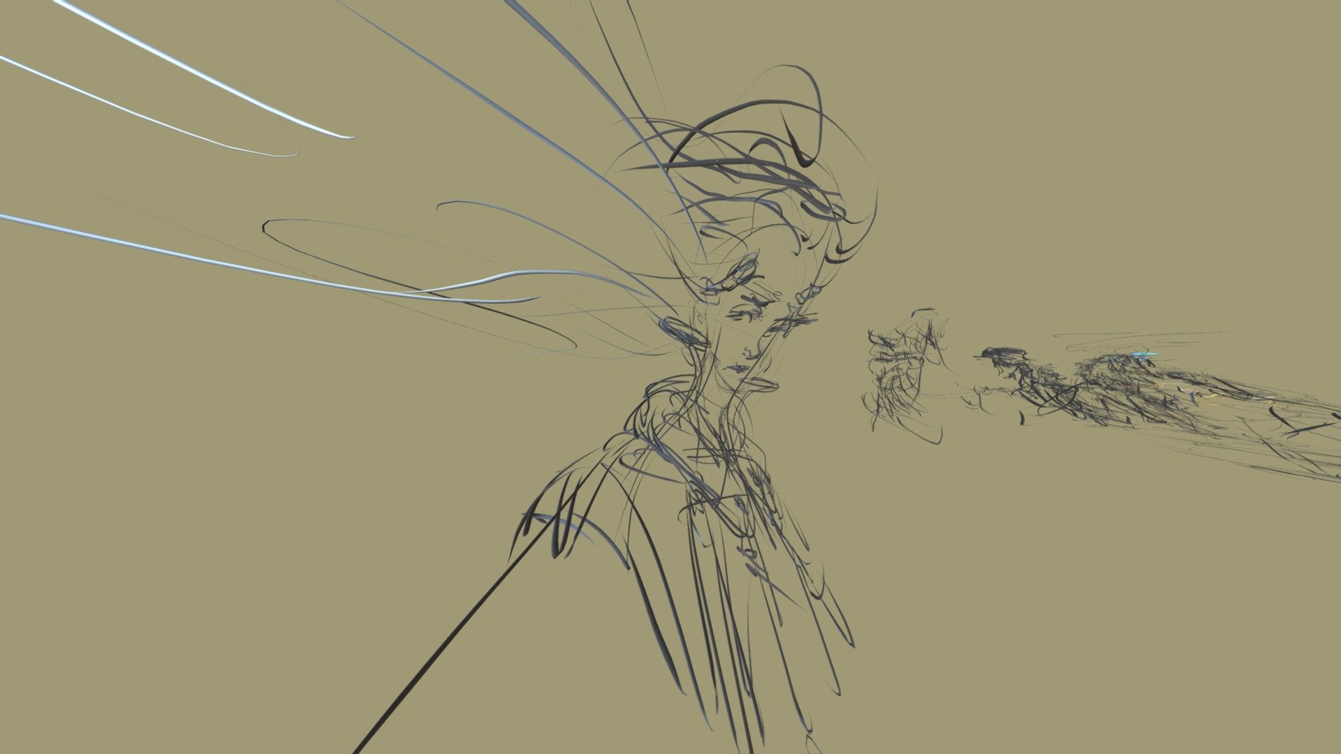 Quill Sketches - Download Free 3D model by B (@bmwebster) [1bdee83 ...