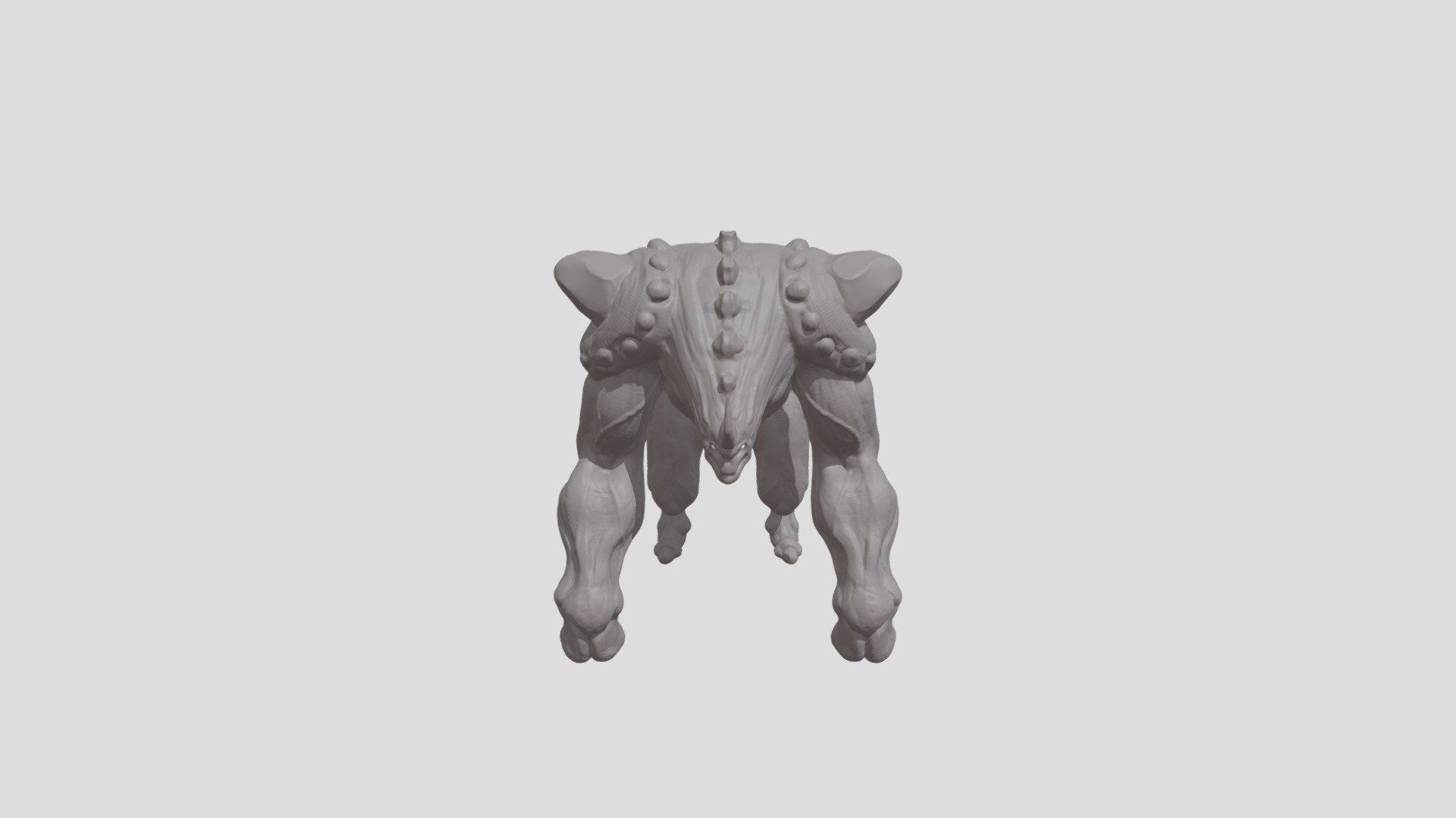 WIP Enemy Brute V1.2 - 3D model by kaoleonli1017 [1bdf7ee] - Sketchfab
