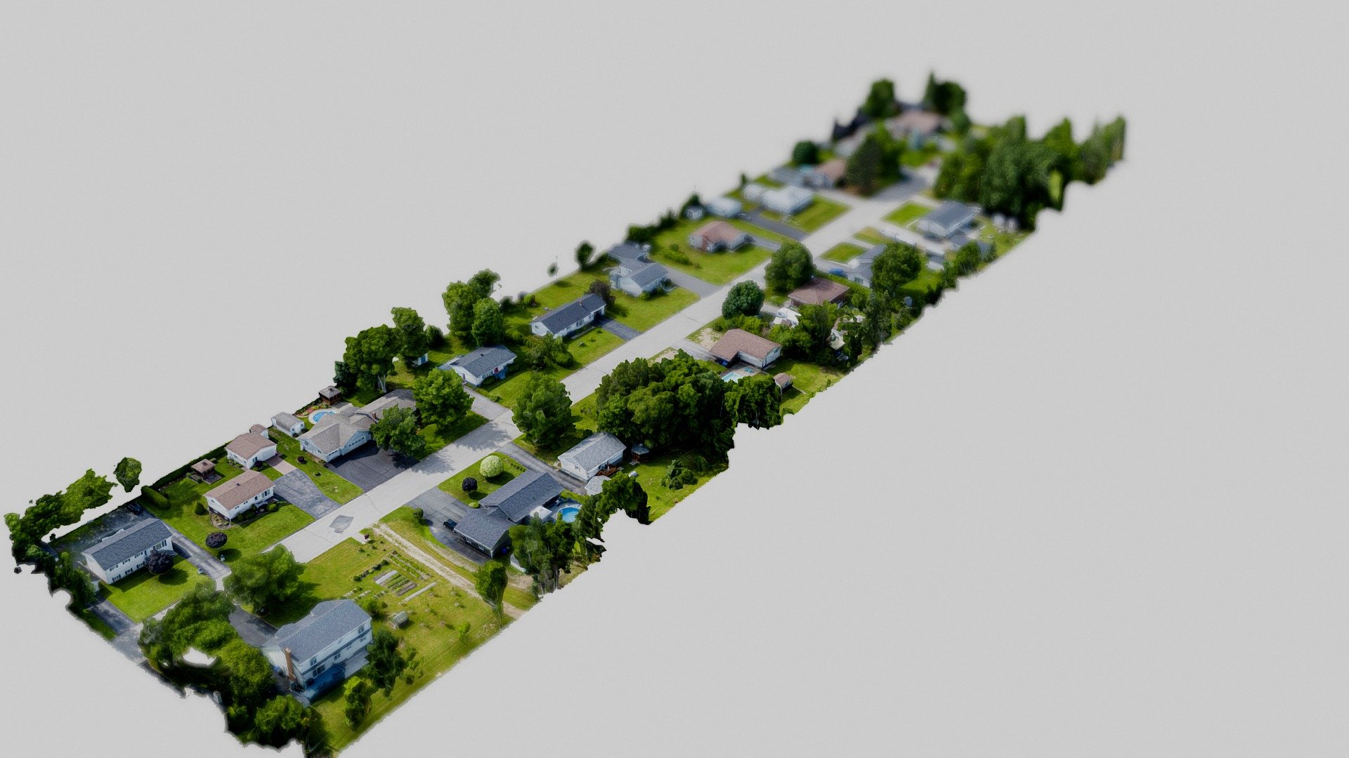 Small Canadian Street Experiment Photogrammetry - Download Free 3D ...