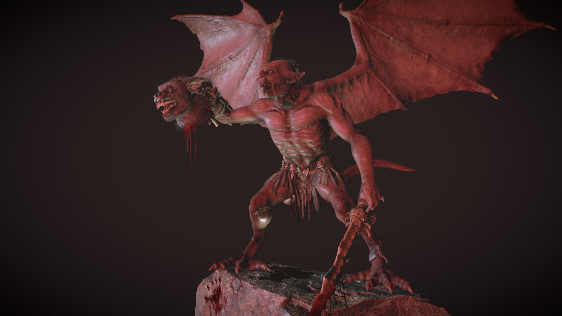 Ancient vampire - 3D model by pro100voron [1be27d7] - Sketchfab