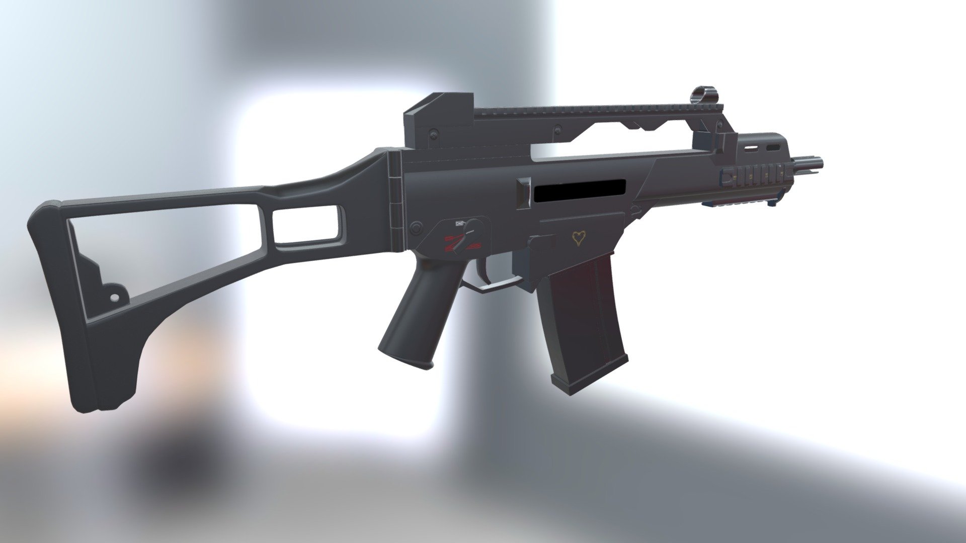 Assault Rifle G36C - 3D model by liamnorbury [1be27ef] - Sketchfab