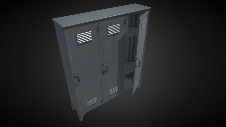 Lockers 3D models - Sketchfab