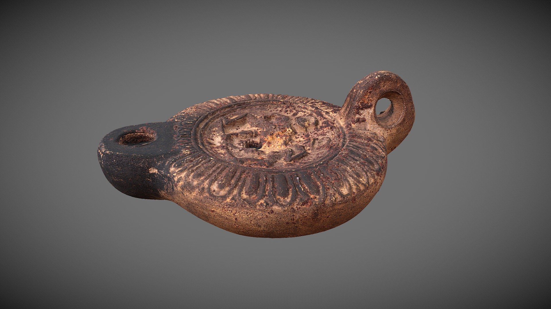 MH 1943.24.C.B Ancient Roman Lamp - Download Free 3D model by laurashea ...