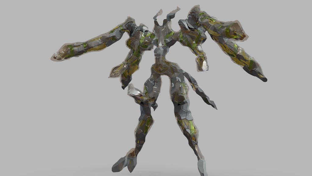 Mecha and Robots - A 3D model collection by PoshzyLazy - Sketchfab