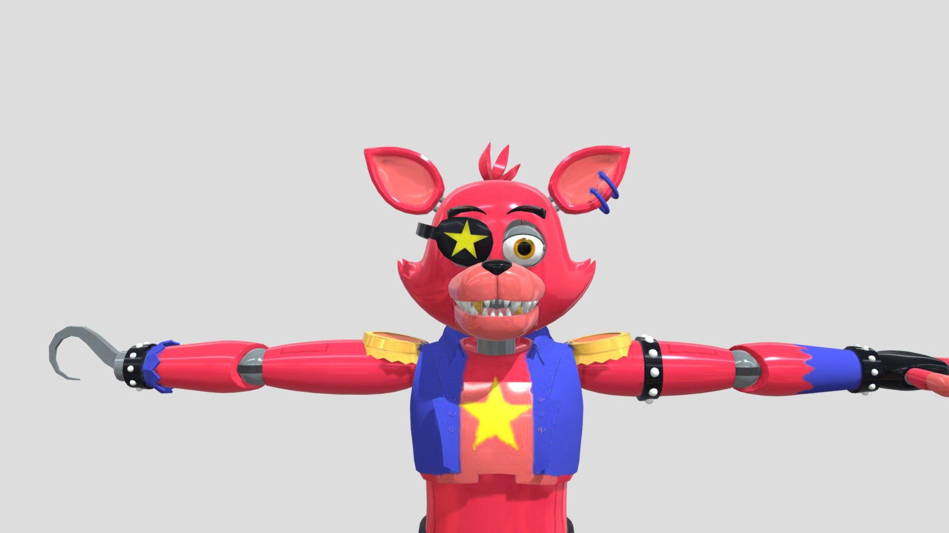 glamrock_foxy_v1_fnaf (1) - 3D model by manasescastro2019 [1be495f ...