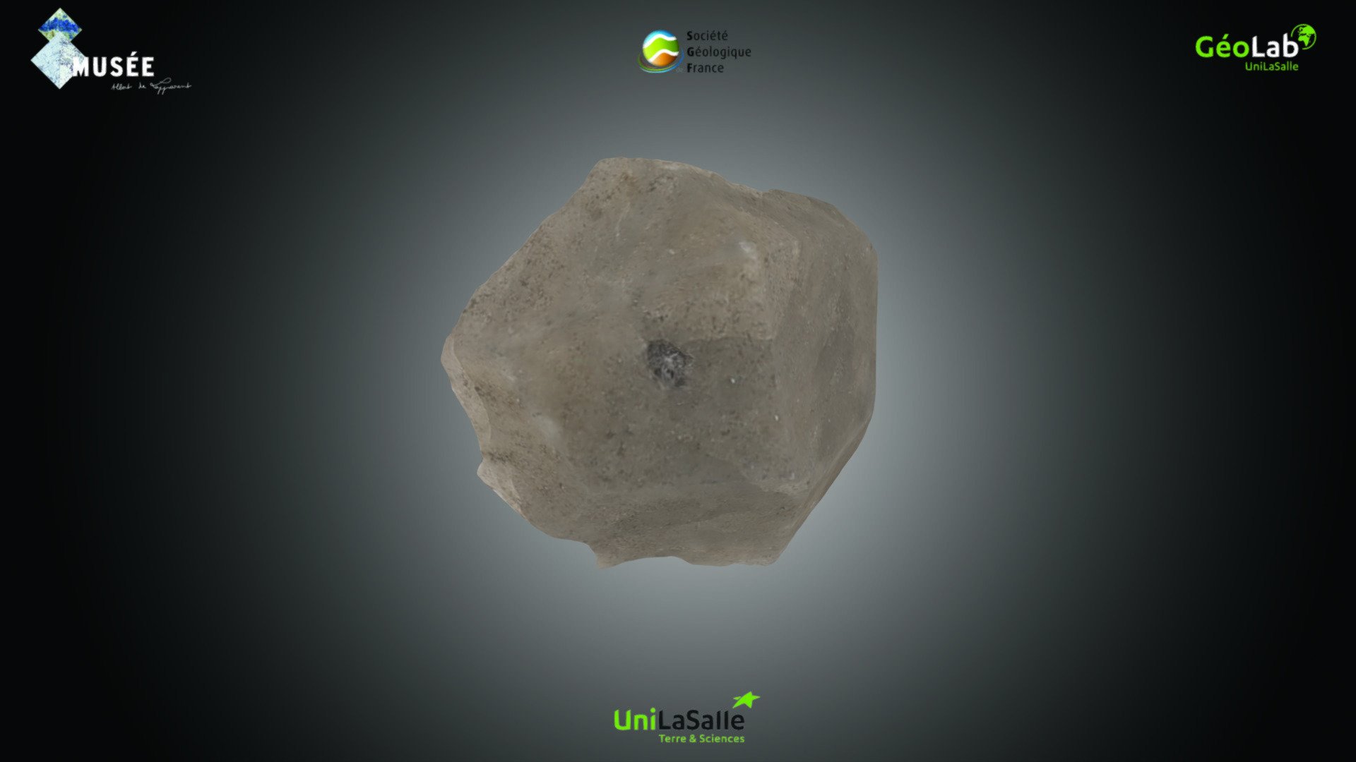 Mineral - Leucite - Download Free 3D model by Société Géologique de ...