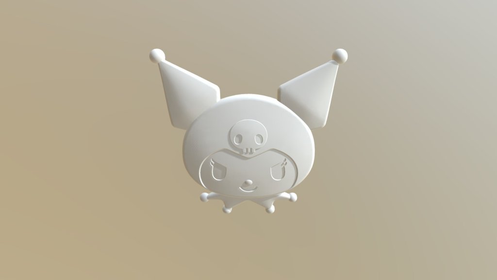 Kuromi Face Revise 22-07-2017 - 3D model by nongnuch [1be7004] - Sketchfab