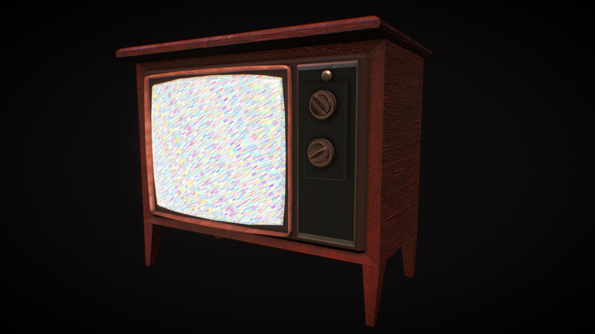 50s inspired tv (i think) - Download Free 3D model by Cozmoth [1be734b ...