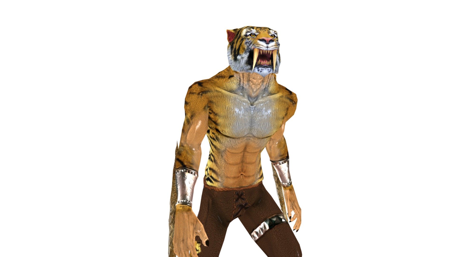 3DFoin - Sabertooth - 3D model by 3DRT.com [1be7e2b] - Sketchfab