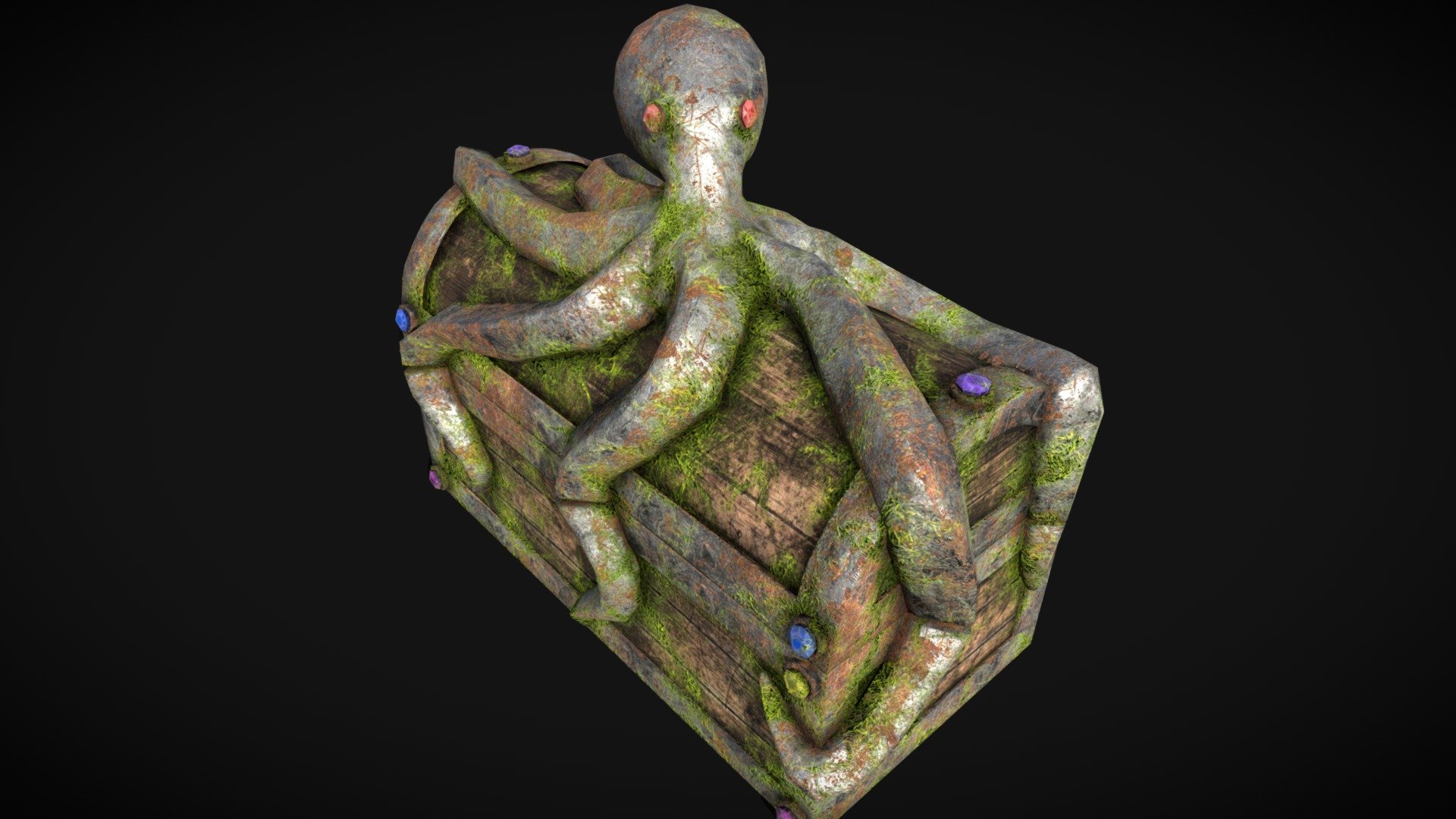 Sea Chest - 3D model by olmen [1bea1bd] - Sketchfab