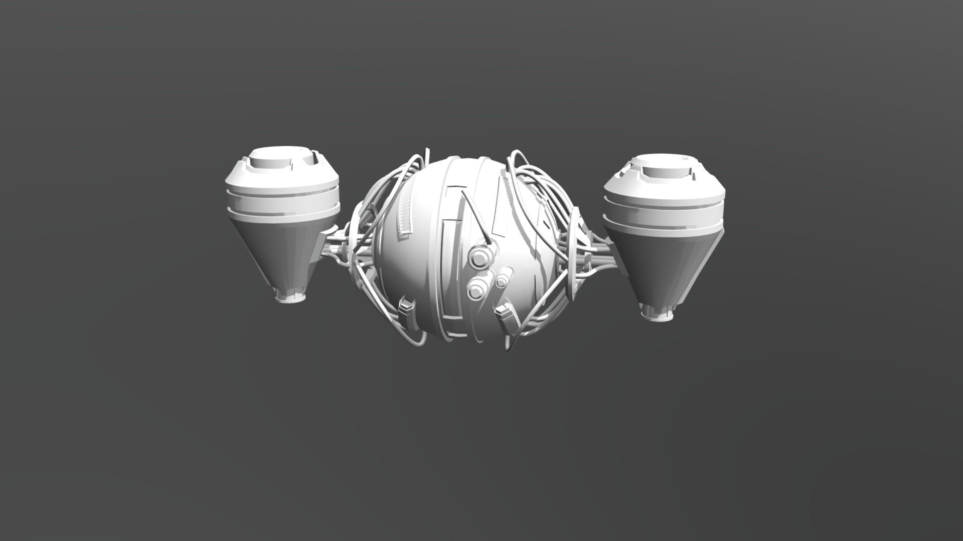 Rocket Propelled Drone - 3D model by danovist [1bea220] - Sketchfab