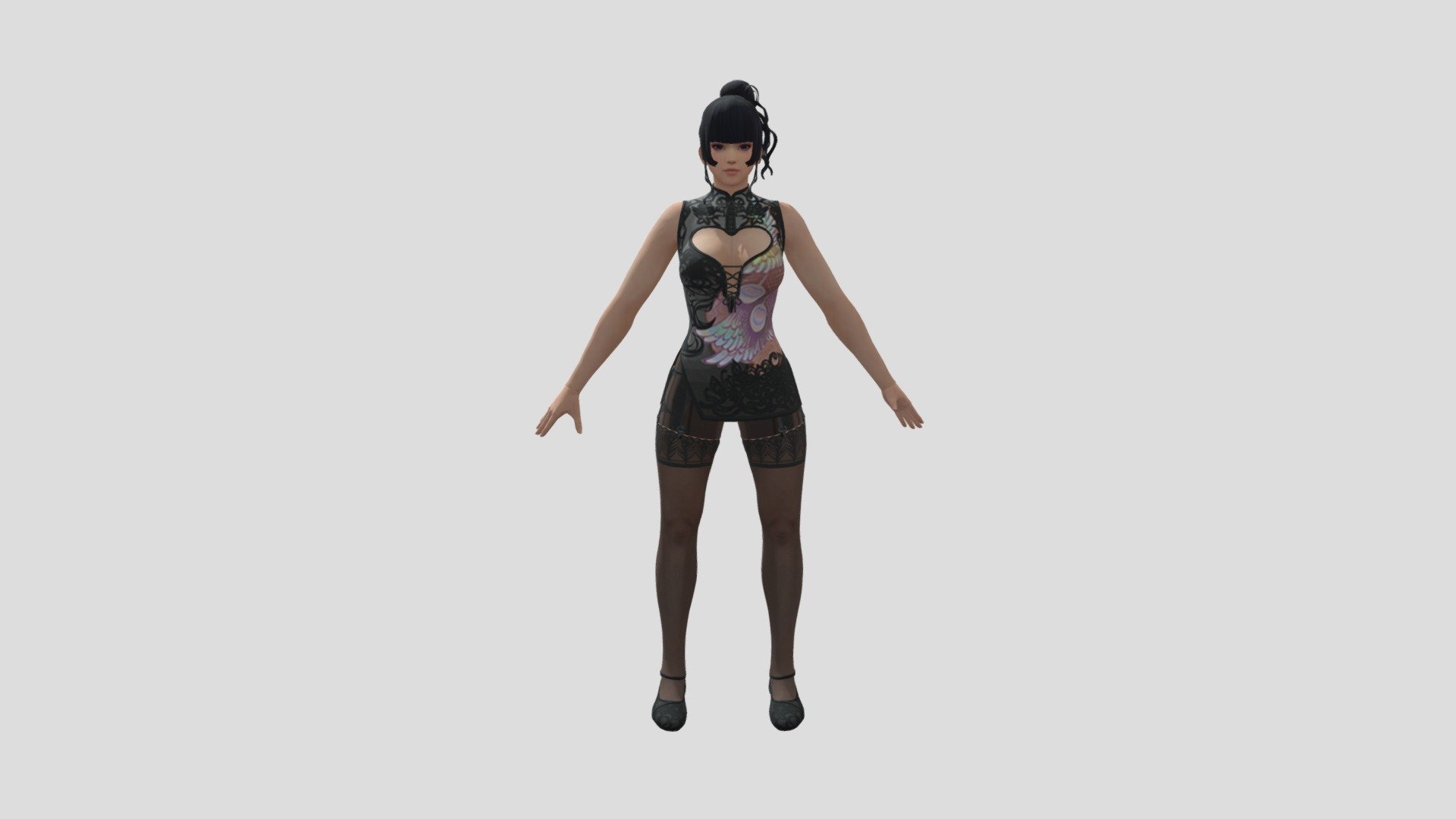 Nyotengu -DOA5 - Download Free 3D model by kairos (@KairosBastardville ...