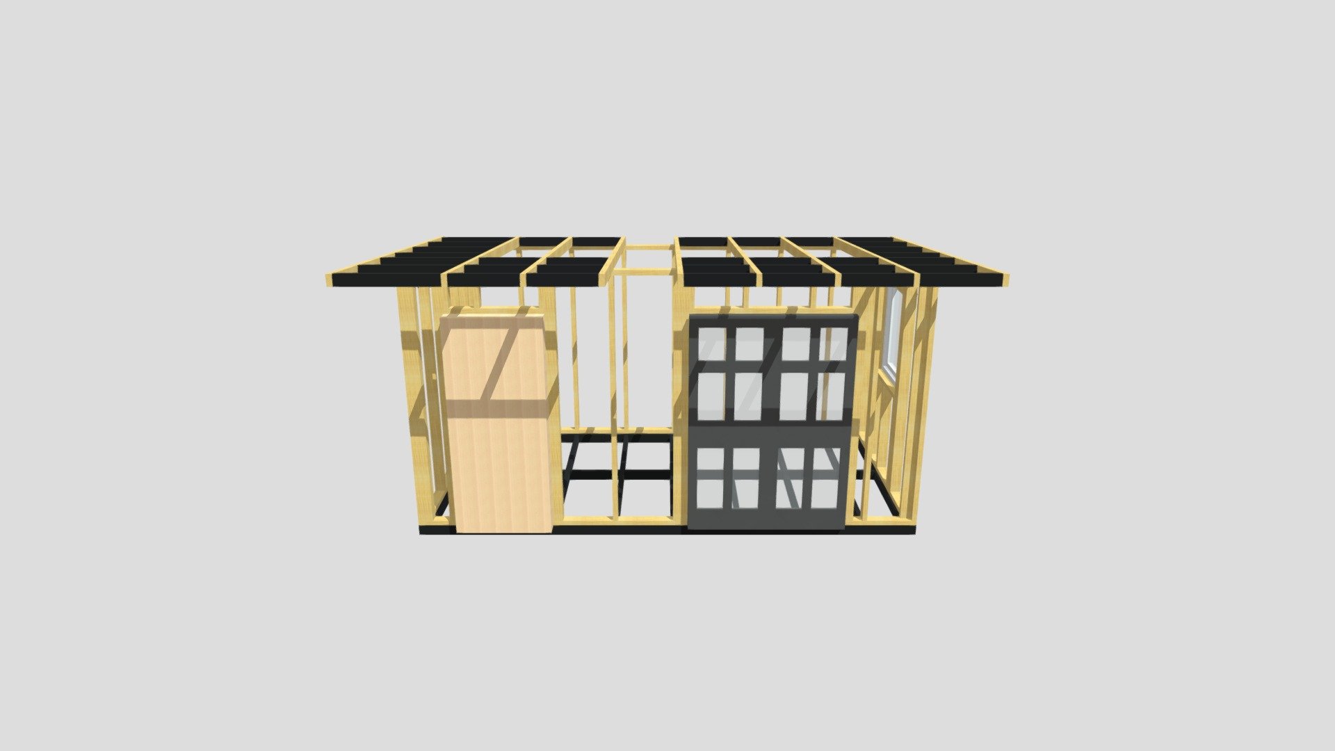 Shed - 3D model by frasewilliamson [1bec3b7] - Sketchfab