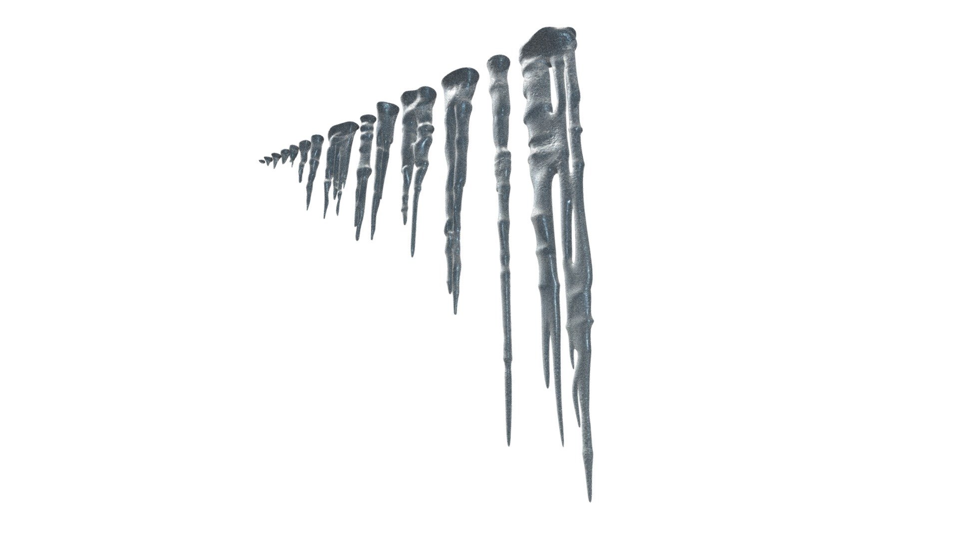 Icicle Set - 3D model by korcang [1bed866] - Sketchfab