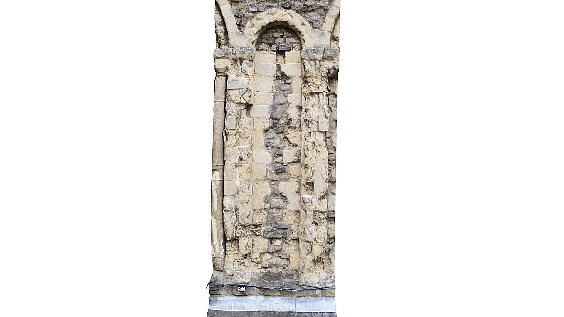 Chapter House blind arch CH12 c.1120 - 3D model by Rochester Cathedral ...