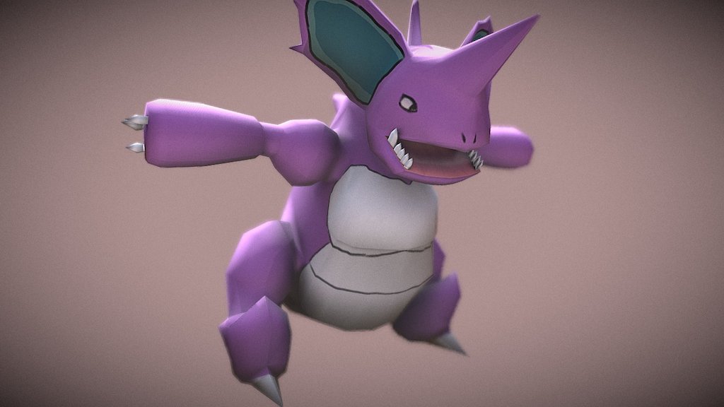 NidoKing - 3D model by Corex.Chou [1bf10a4] - Sketchfab