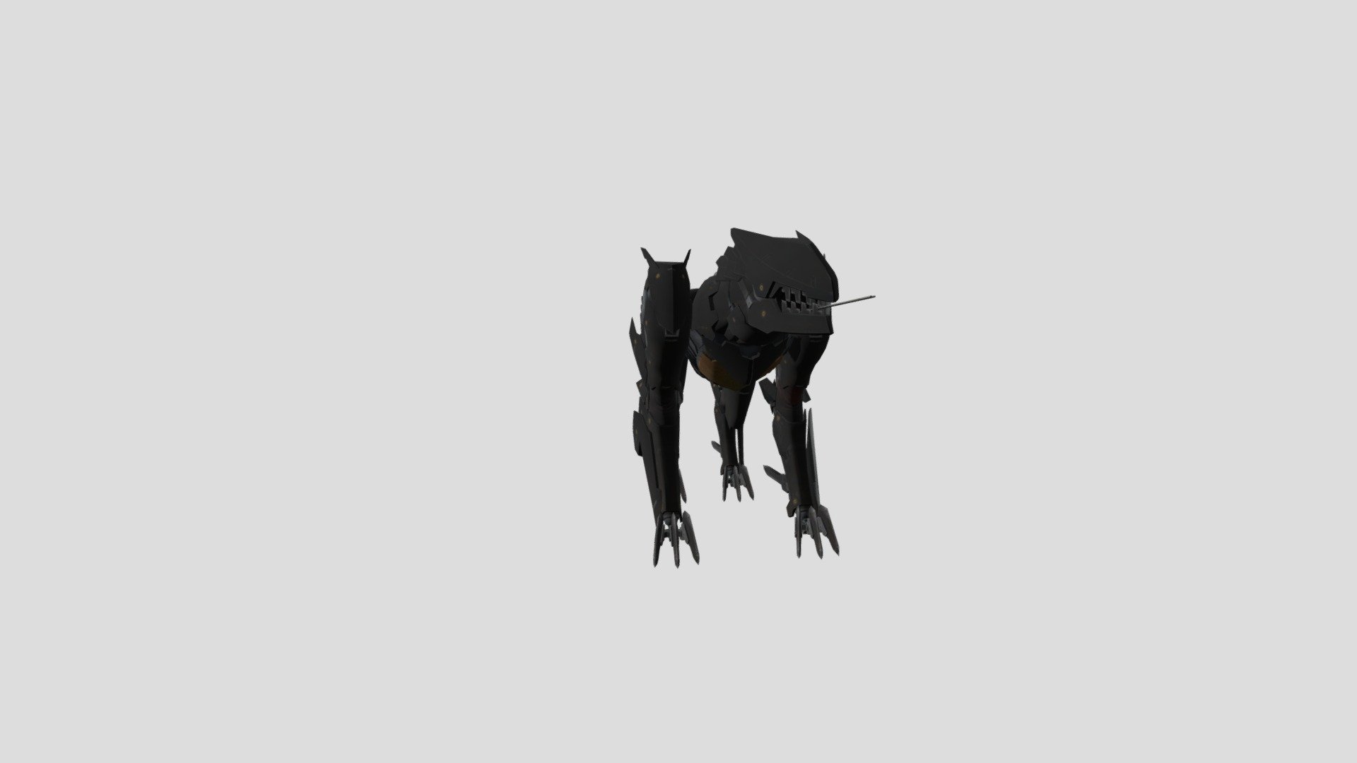 Blade Wolf - 3D model by ShutUpLuke [1bf1183] - Sketchfab