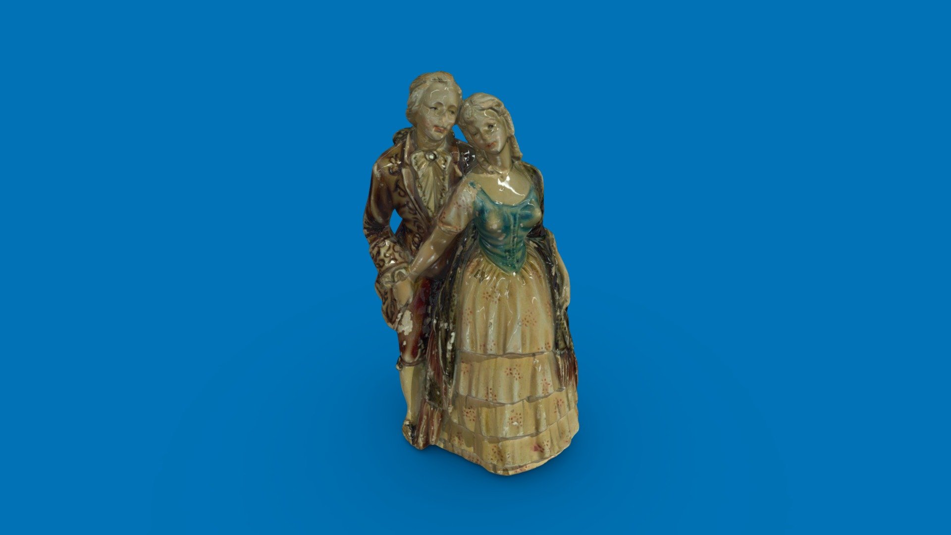 Capodimonte Romeo and Juliet - 3D model by MimmoLagonigro [1bf3b71] - Sketchfab
