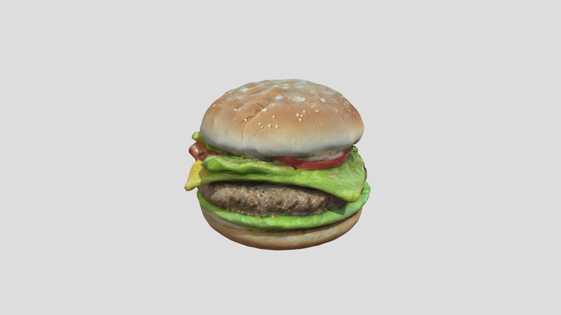 Hamburger - 3D model by Scott001 [1bf71cc] - Sketchfab