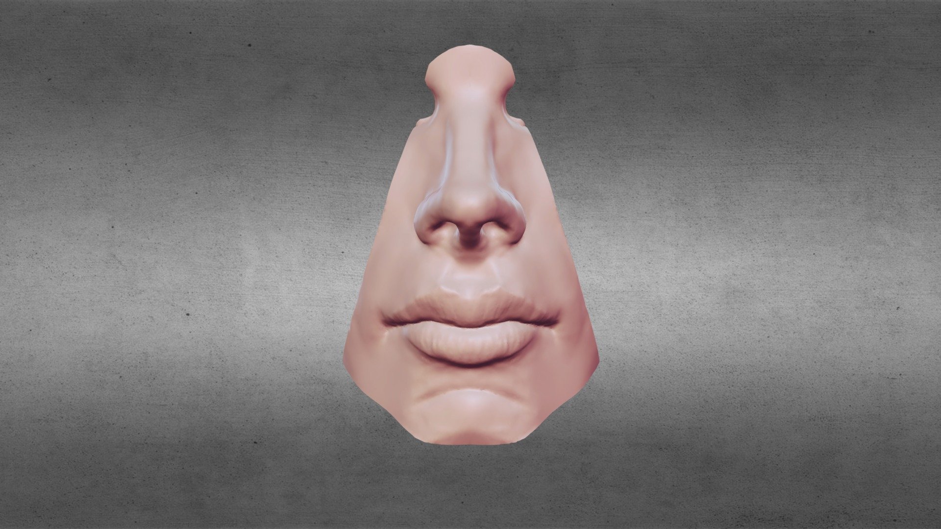 Sculpt January 2018 Day 01 - Nose and Mouth - 3D model by skyr [1bf752d ...